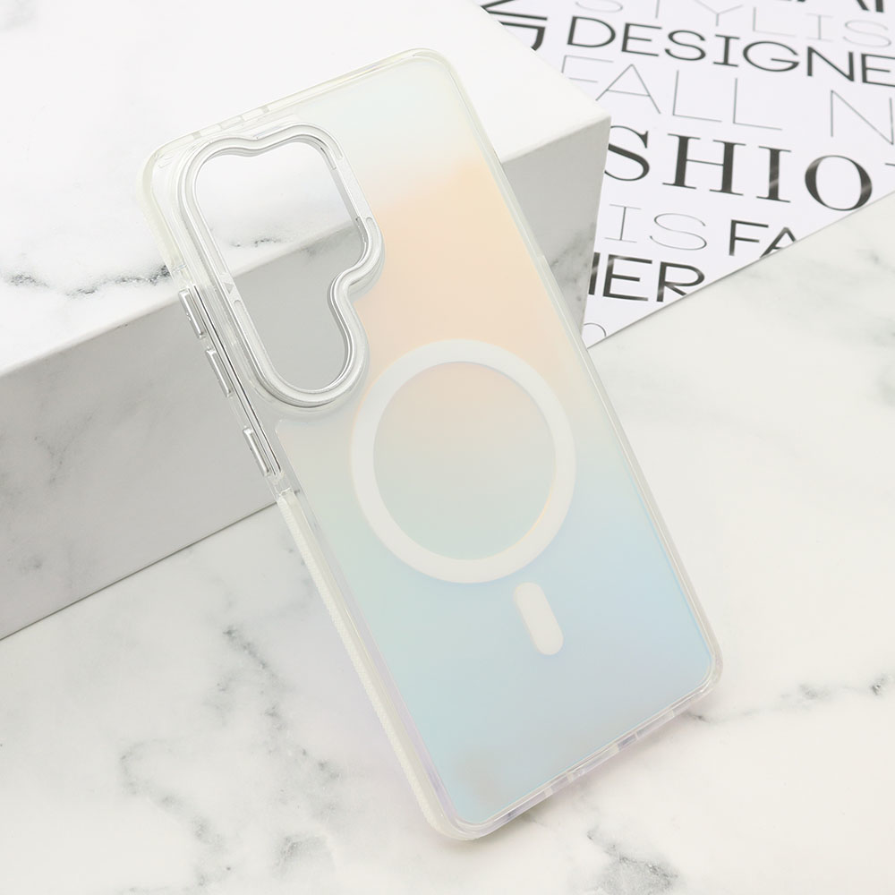 Zastitna maska (futrola) SHINE LOOK MagSafe - Samsung S948 Galaxy S26 Ultra 5G bela (MS)