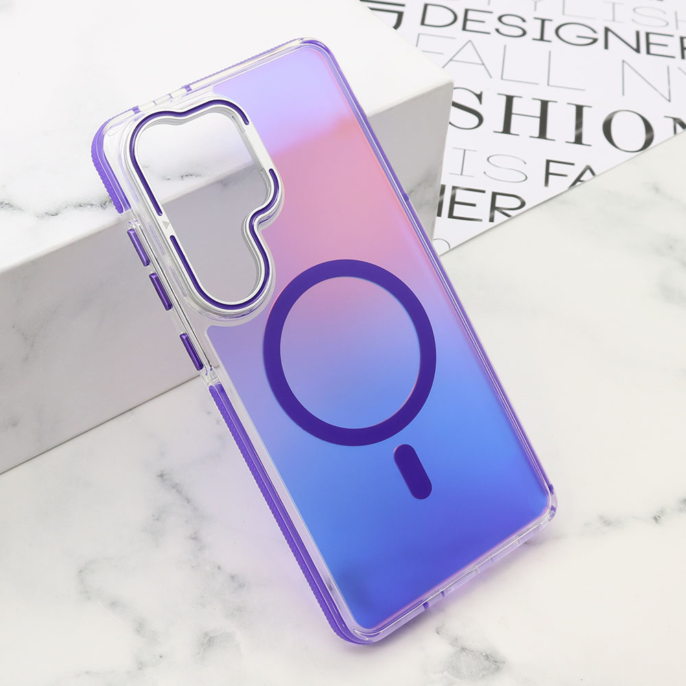 Zastitna maska (futrola) SHINE LOOK MagSafe - Samsung S948 Galaxy S26 Ultra 5G ljubicasta (MS)