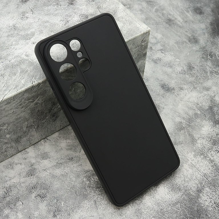 Zastitna maska (futrola) Soft 3D camera - Samsung S948 Galaxy S26 Ultra 5G 5G crna (MS)
