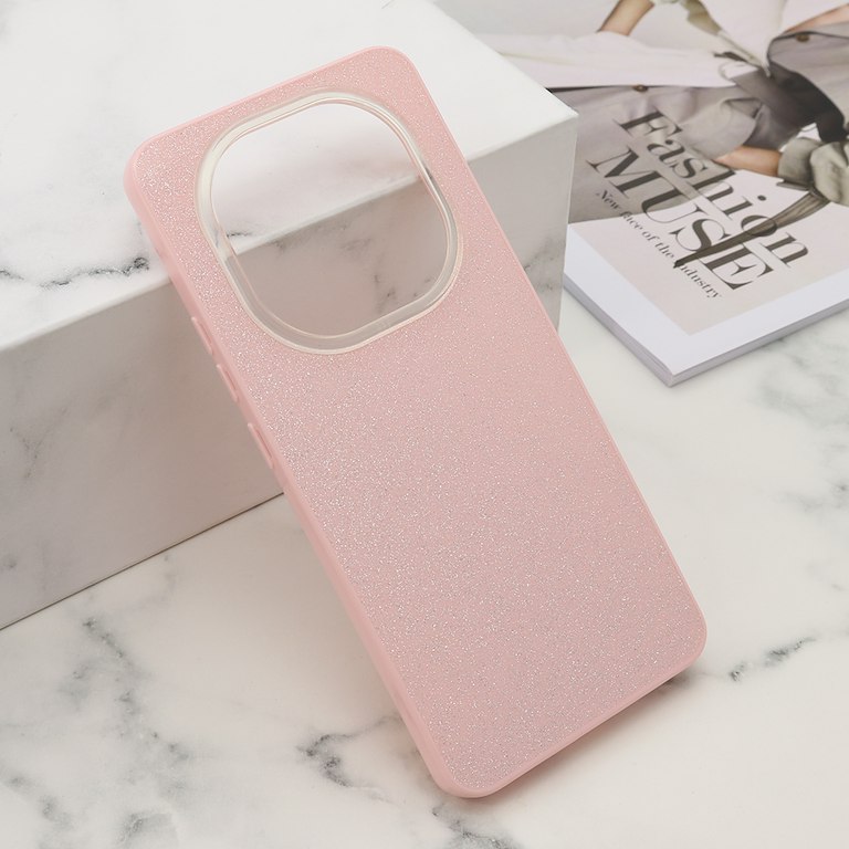 Zastitna maska (futrola) GLOW DUST - Xiaomi Redmi Note 15 5G (Global)/Xiaomi Redmi Note 15 5G (EU) roze (MS)