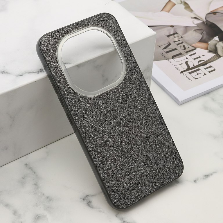 Zastitna maska (futrola) GLOW DUST - Xiaomi Redmi Note 15 Pro 5G (Global)/Xiaomi Redmi Note 15 Pro 5G (EU) crna (MS)