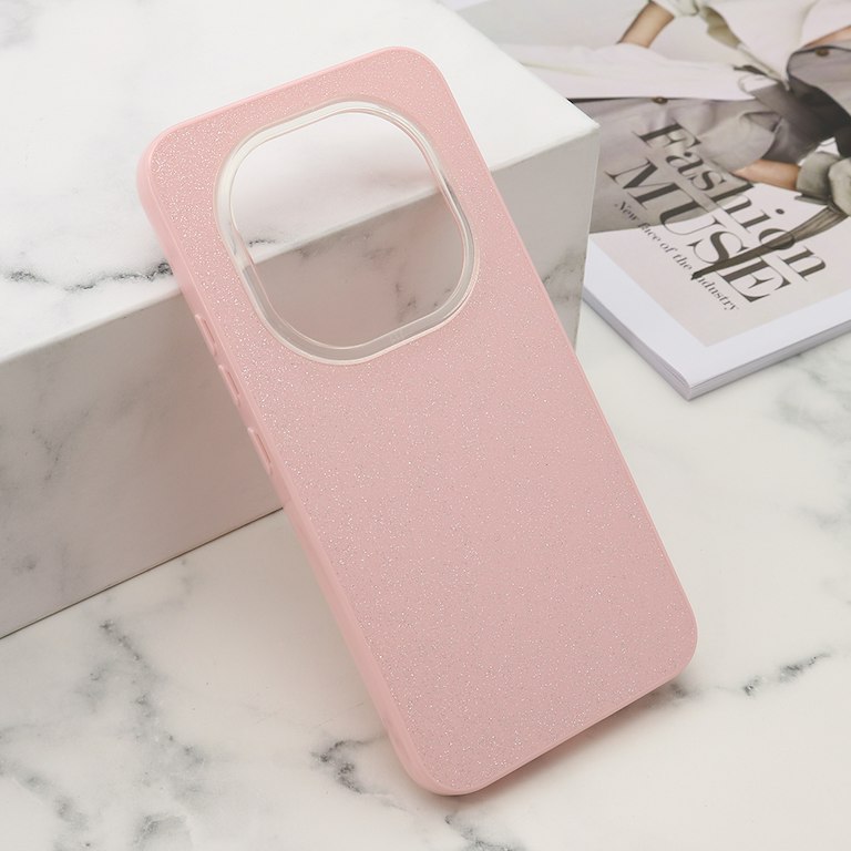 Zastitna maska (futrola) GLOW DUST - Xiaomi Redmi Note 15 Pro 5G (Global)/Xiaomi Redmi Note 15 Pro 5G (EU) roze (MS)