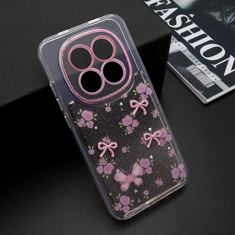 Zastitna maska (futrola) WHISPER - Xiaomi Redmi Note 15 Pro 5G roze (MS)