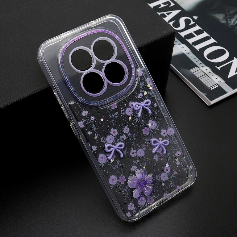 Zastitna maska (futrola) WHISPER - Xiaomi Redmi Note 15 Pro Plus 5G ljubicasta (MS)