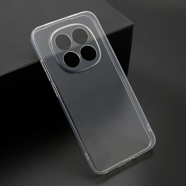 Zastitna ultra tanka (skin) maska / futrola PROTECT - Xiaomi Redmi Note 15 Pro 5G providna (bela) (MS)