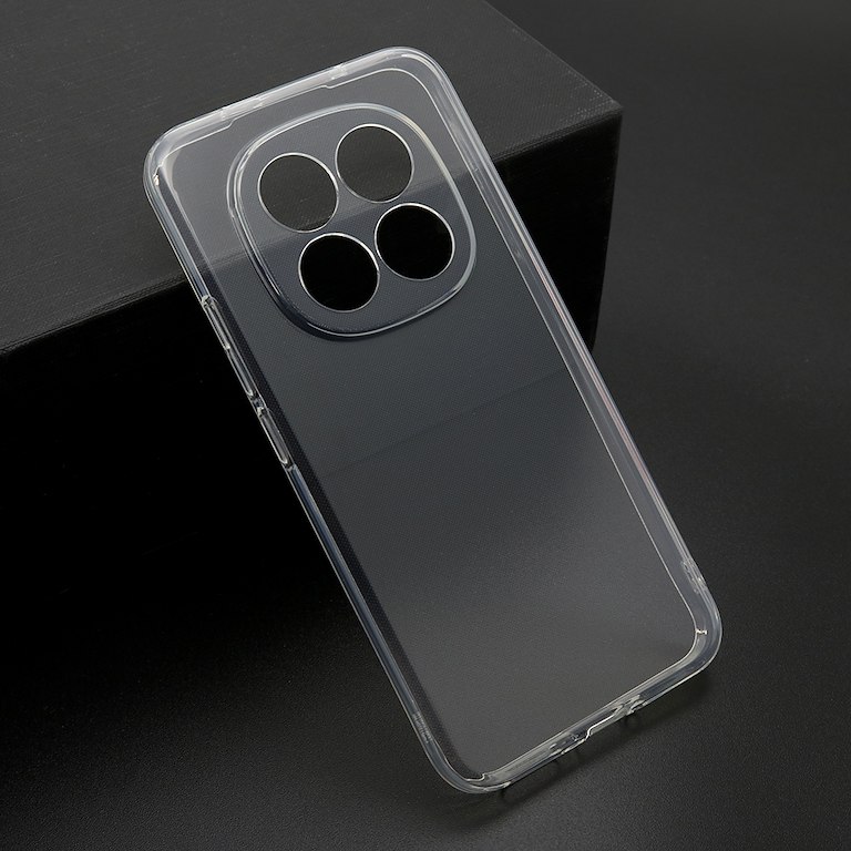 Zastitna ultra tanka (skin) maska / futrola PROTECT - Xiaomi Redmi Note 15 Pro Plus 5G providna (bela) (MS)