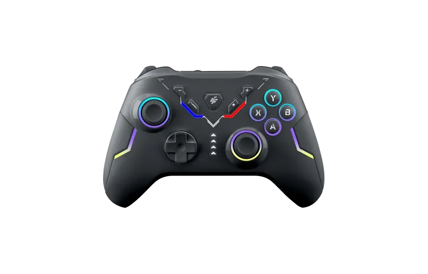 GAMEPAD FLASHFIRE NEON GAMING KONTROLER CRNI