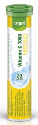 ŠUMEĆE TABLETE NATUREL VIT.C 1000MG SA ZASLAĐ. 80G