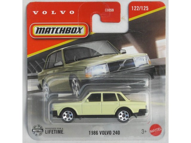 matchbox volvo 240