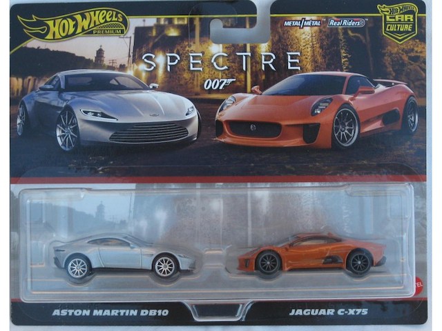 hot wheels aston martin DB10 &; jaguar C-X75