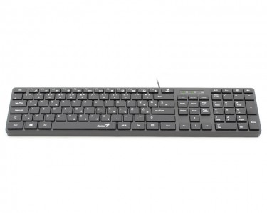 GENIUS SlimStar 126 USB YU crna tastatura