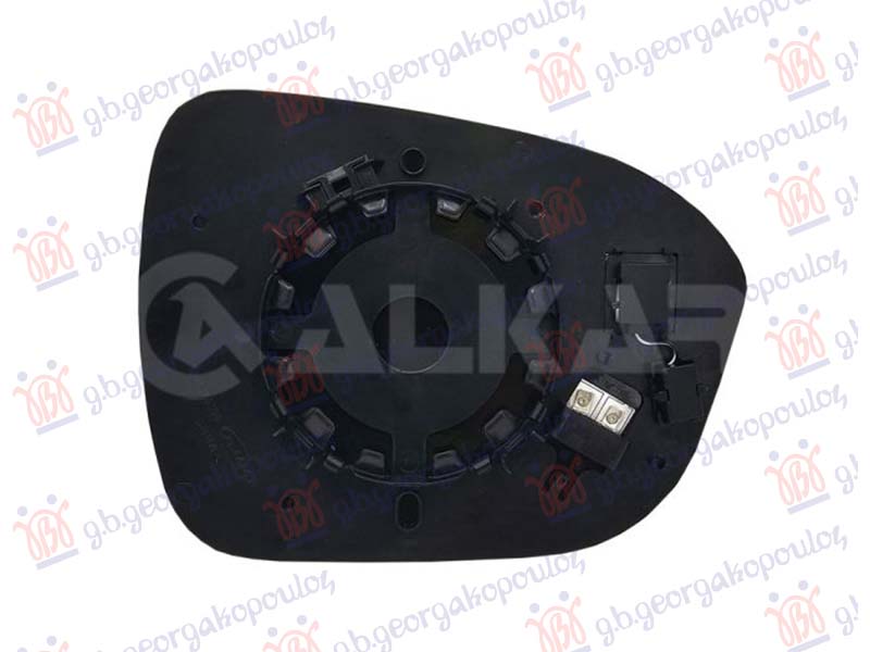 STAKLO RETROVIZORA SA GREJACEM (MRATV UGAO) (4 PIN) (ASFERICNO STAKLO) Leva str. RENAULT SCENIC E-TECH ELECTRIC (2024-) (OEM: 963663523R, 963666984R, 963666RR1E)