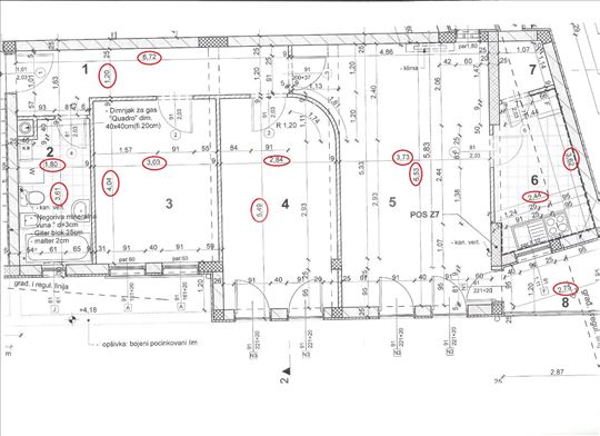 Pančevo Stan 79 kvm - parking - II sprat- gas