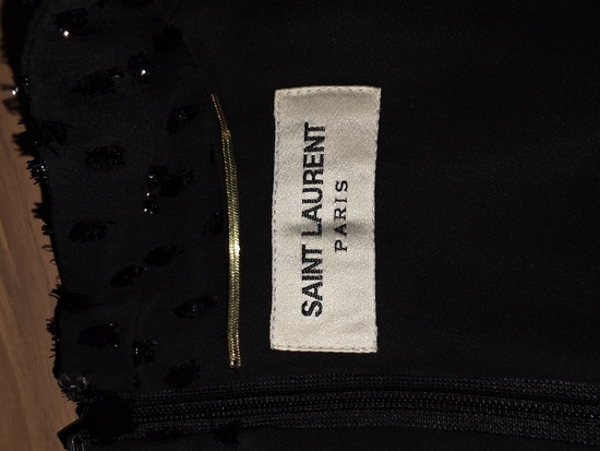 SAINT LAURENT original haljina SVILA