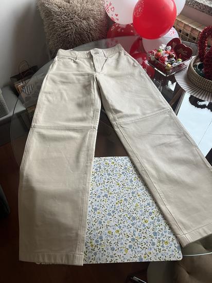 Massimo Dutti kožne pantalone