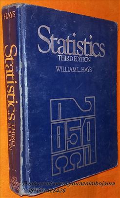 Statistics William L Hays