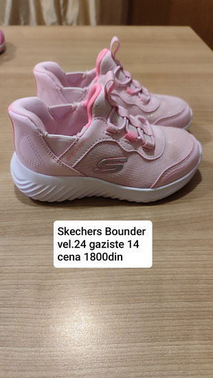 Dečje patike Skechers Slip-ins – roze