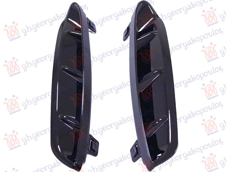 LAJSNA ZADNJEG BRANIKA CRNA (SET) (M-SPORT) BMW SERIES 4 COUPE 2020- (G22) (OEM: 51129854826)