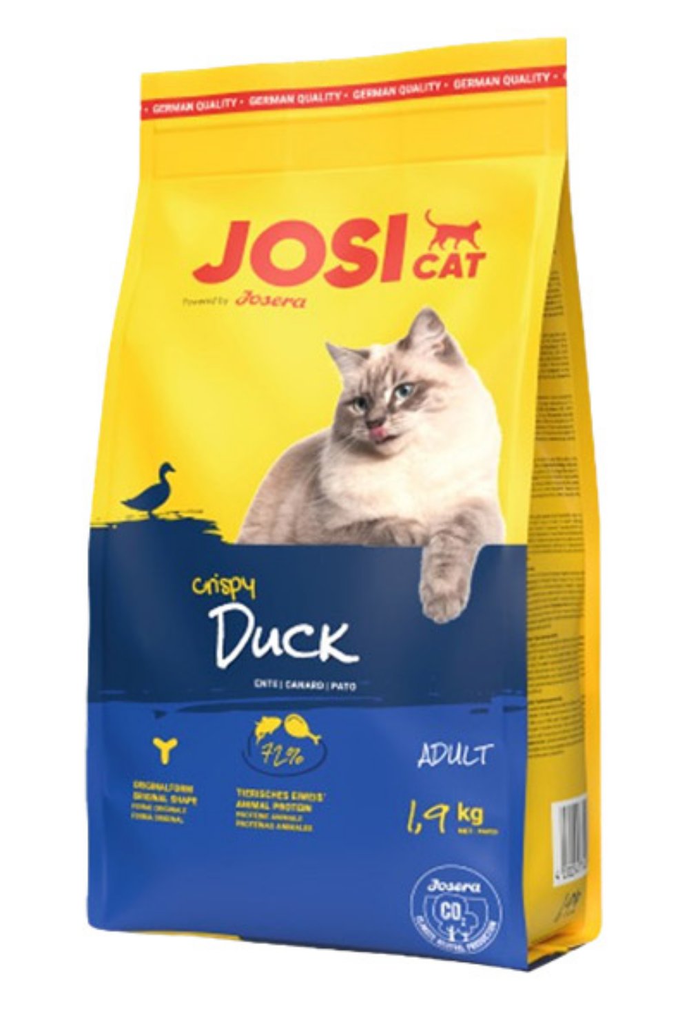 JOSICAT CRISPY DUCK 1,9KG