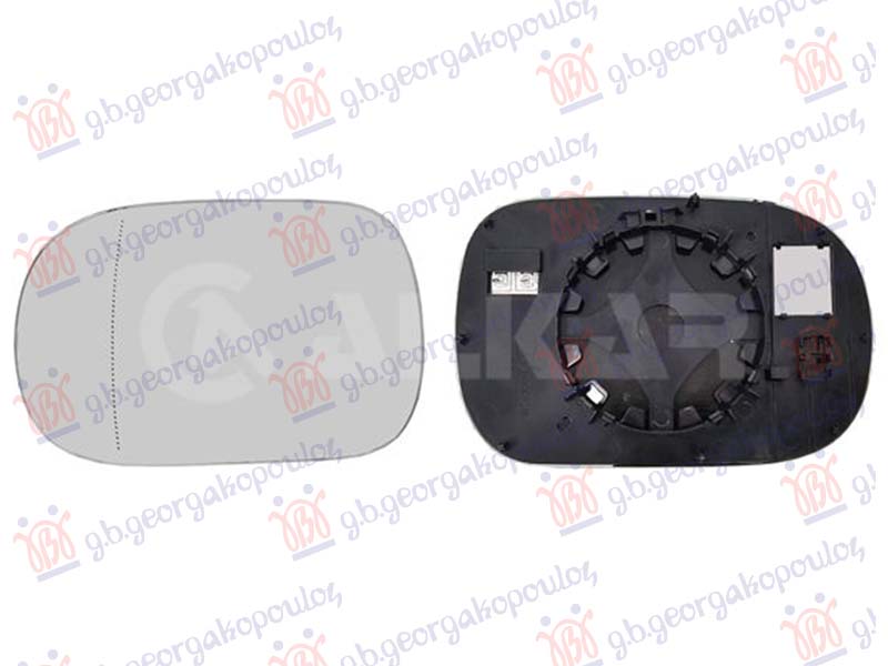 STAKLO RETROVIZORA (ASFERICNO) (2 PIN) Leva str. MINI COOPER 5D (F65) (2024-) (OEM: 51165A78105)
