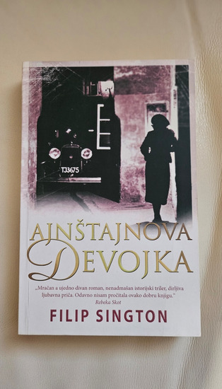 Ajnštajnova devojka-Filip Sington knjiga
