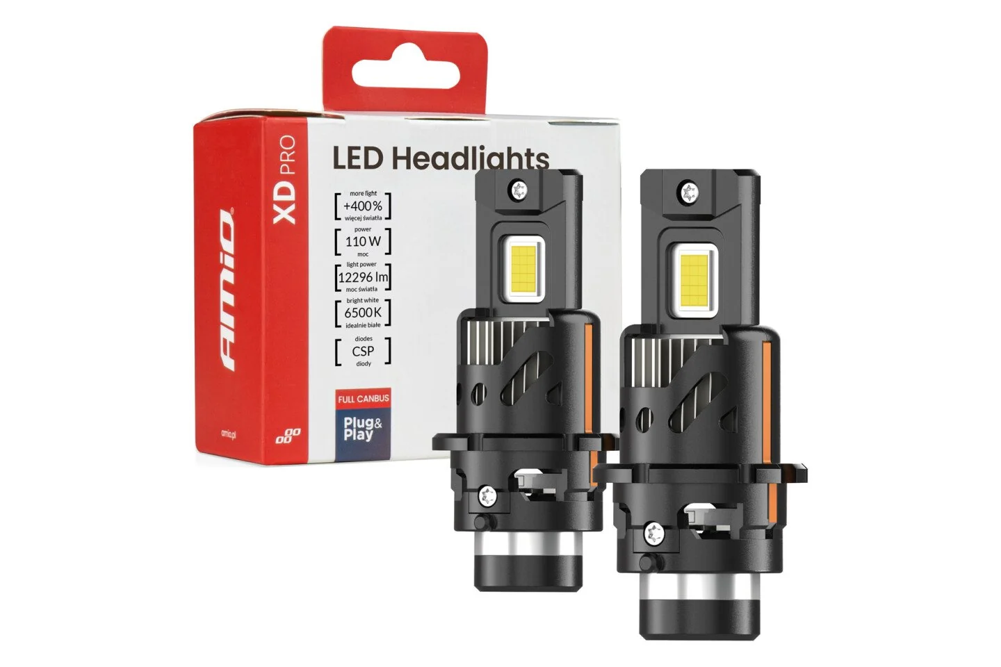 XD PRO D2S D2R FULL CANBUS LED auto sijalice AMIO-04680    Puni CANBUS