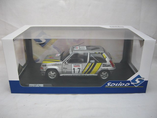 1:18 solido renault 5 GT turbo