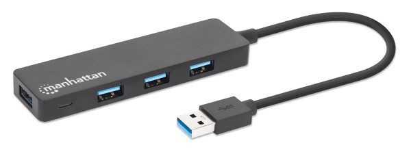 USB HUB 4port Manhattan 164900 3.2 G1/5Gbps/CrniID: EK000827859