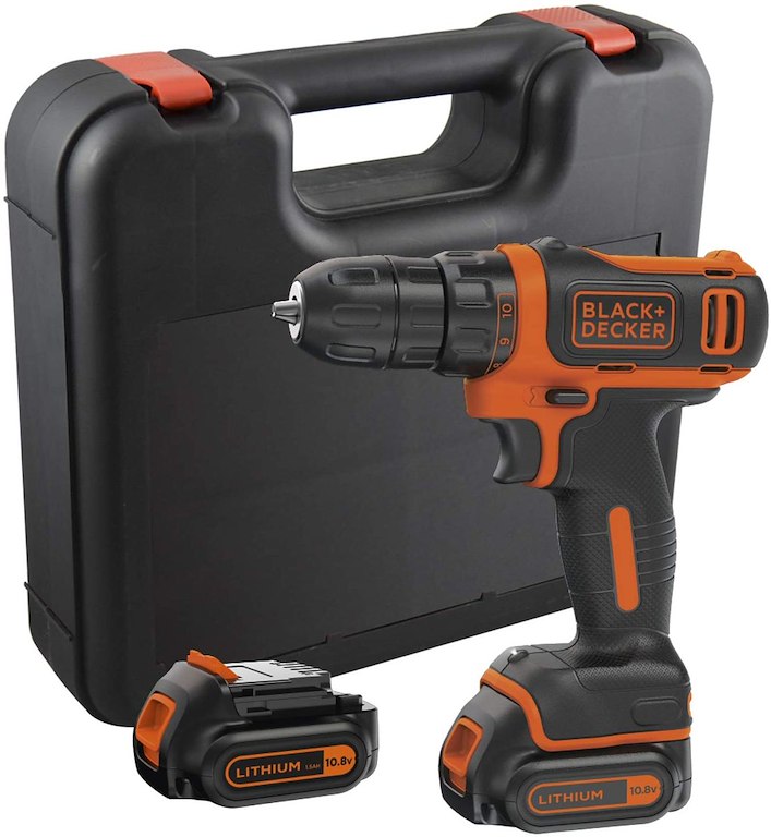 Black+Decker BDCDD12KB akumulatorska bušilica-odvijač (2x1.5 Ah, kofer)ID: EK000346732