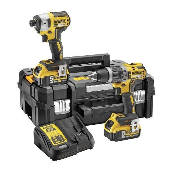 DeWalt DCK268P2T set aku alata (DCD791, DCF887, 2 x 5 Ah baterija, punjač, kofer)ID: EK000346744