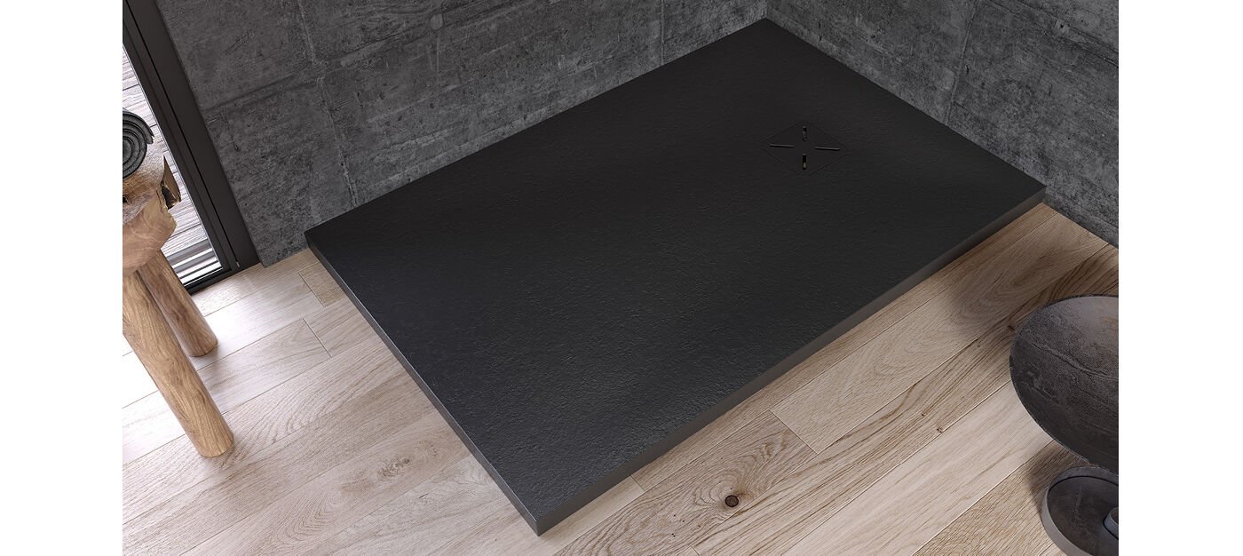 Kolpa san tuš kada LIMBO 120X80 LM ANTRACIT