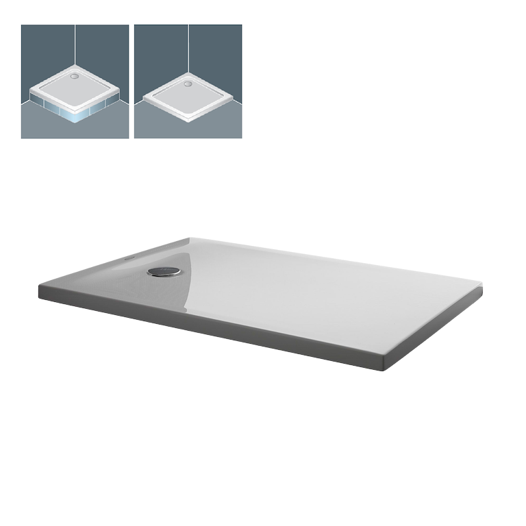 Tuš kada Kolpa San Evelin Tray Q White 90x120x5