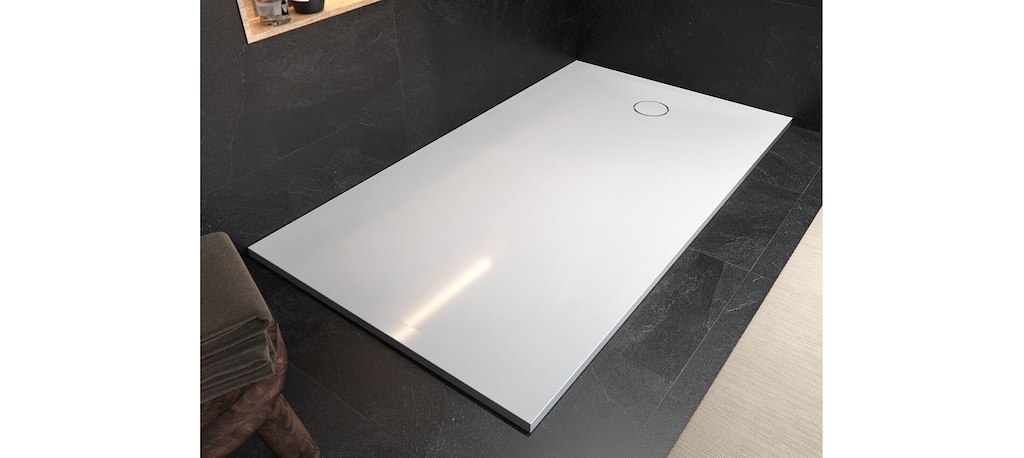 Tuš kada Kolpa san TELLO 160X80 KERROCK 108 TUS, pravougaona, ugradna/na pod, sa sifonom