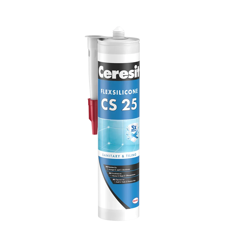 Ceresit CS25 Sanitarni Silikon Manhattan