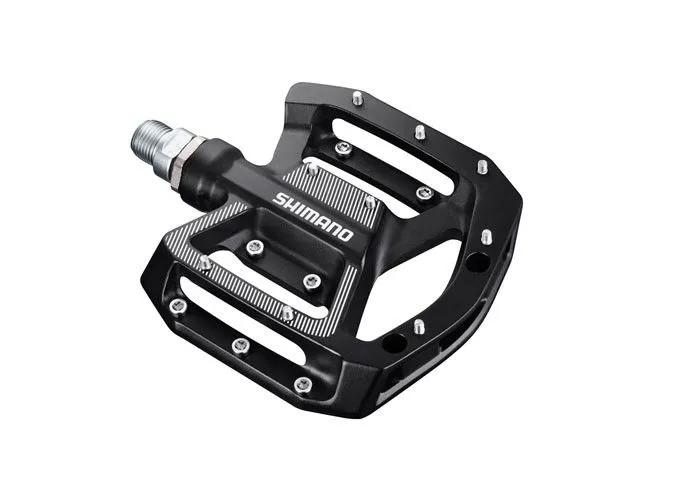 PEDALE SHIMANO PD-GR500, FLAT, W/O REFLECTOR, BLACK, IND.PACK