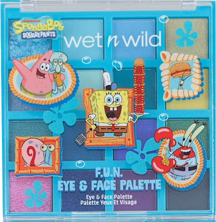 wet n wild
Sponge Bob paleta za oči i lice, 1 kom