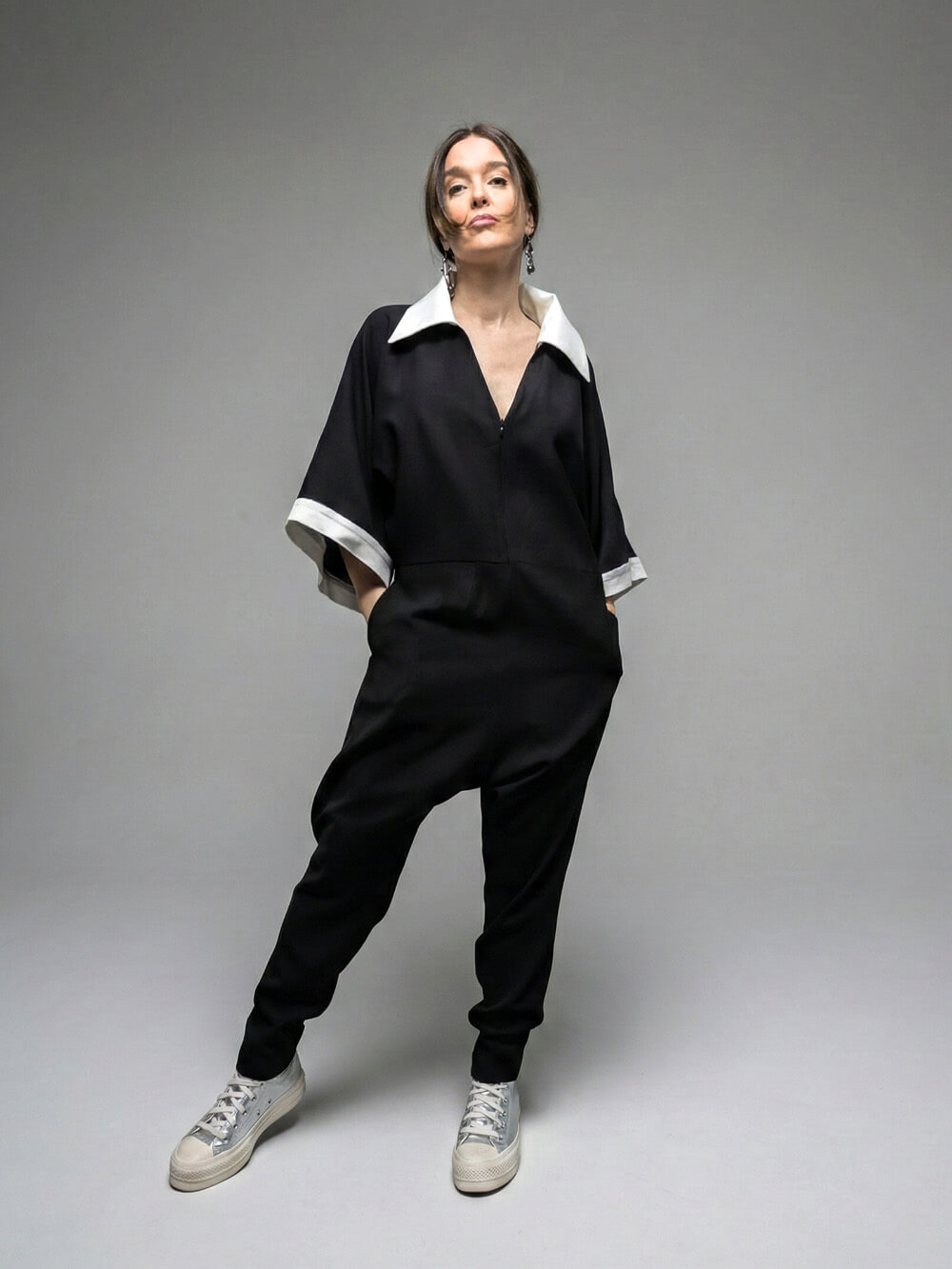 ZEN Jumpsuit – B&W