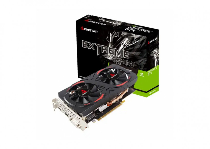 Grafička karta Biostar GTX 1660 TI 6GB DDR6 192bit DVI/HDMI/DP