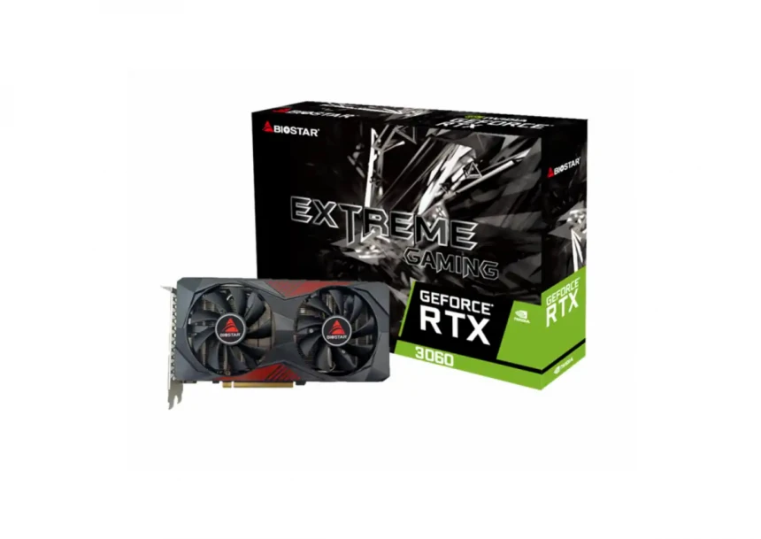 Grafička karta Biostar RTX 3060 GDDR6 12GB 192bit 3XDP/HDMI