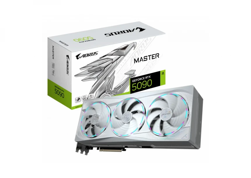 Graficka karta GIGABYTE AORUS GeForce RTX 5090 MASTER ICE 32GB