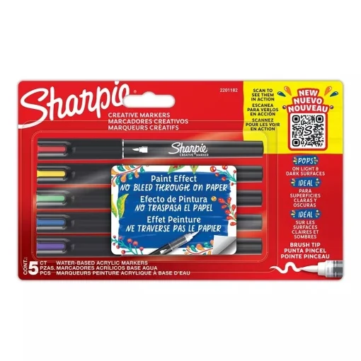 SHARPIE markeri Akrilni četkica vrh 5/1