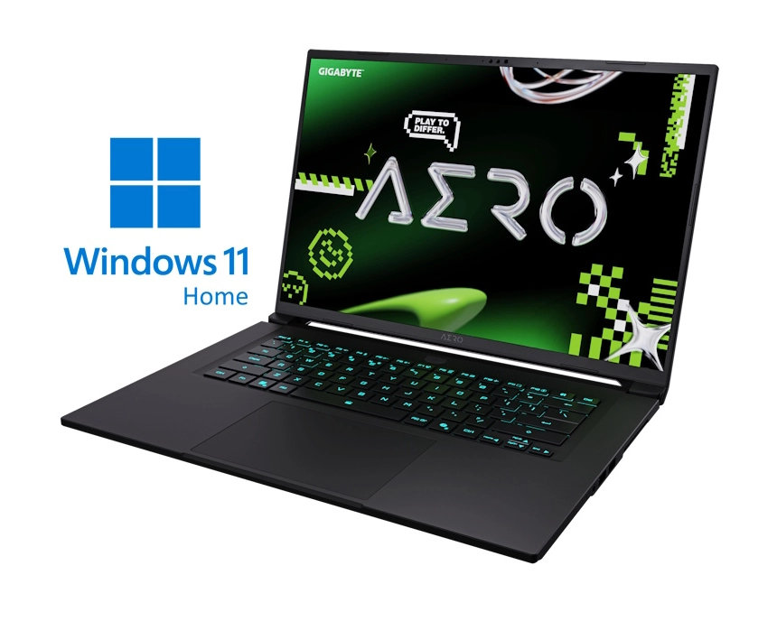 GIGABYTE AERO X16 1VH 16 inch QHD+ 165Hz 300nits AMD Ryzen AI 7 350 32GB 1TB SSD GeForce RTX 5060 8GB Backlit Win11Home laptop