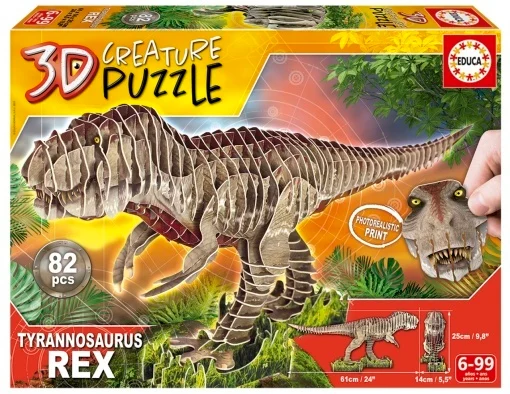 Puzzle 3D T-REX Creature