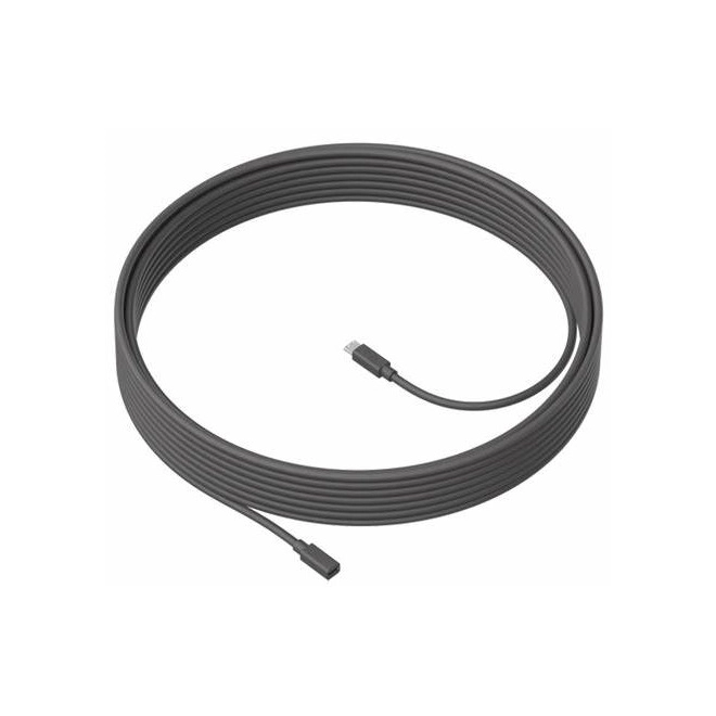 Logitech Strong USB 3.1 Cable - Dark Grey 10m