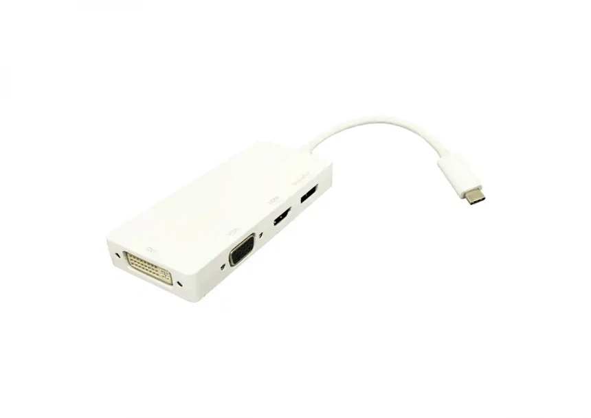 Adapter koverter USB Tip C 3.2 - Displayport/HDMI/VGA E-Green