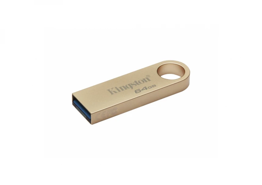 USB memorija KINGSTON DTSE9G3/64GB/DataTraveler/3.2/zlatna