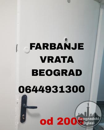 Farbanje stolarije vrata prozora 0644931300