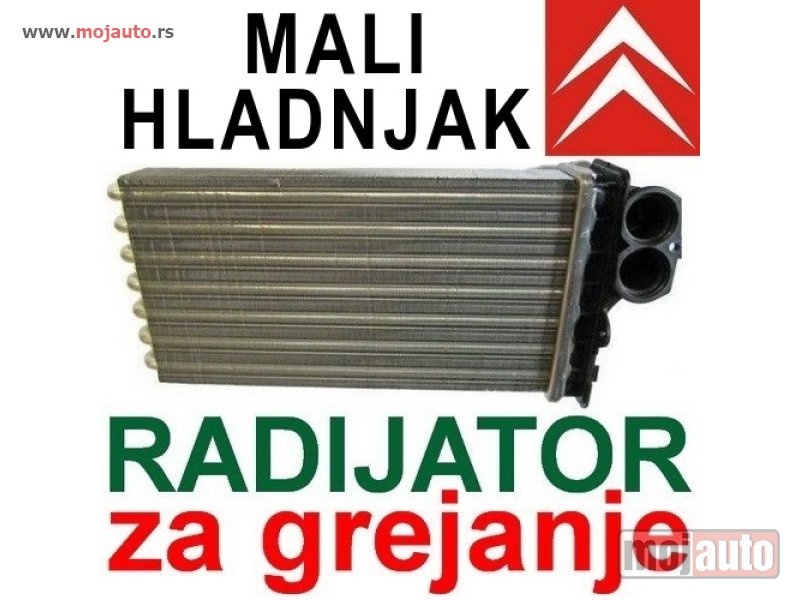 mali HLADNJAK RADIJATOR grejanje Citroen C8 Xsara Picasso Saxo Berlingo