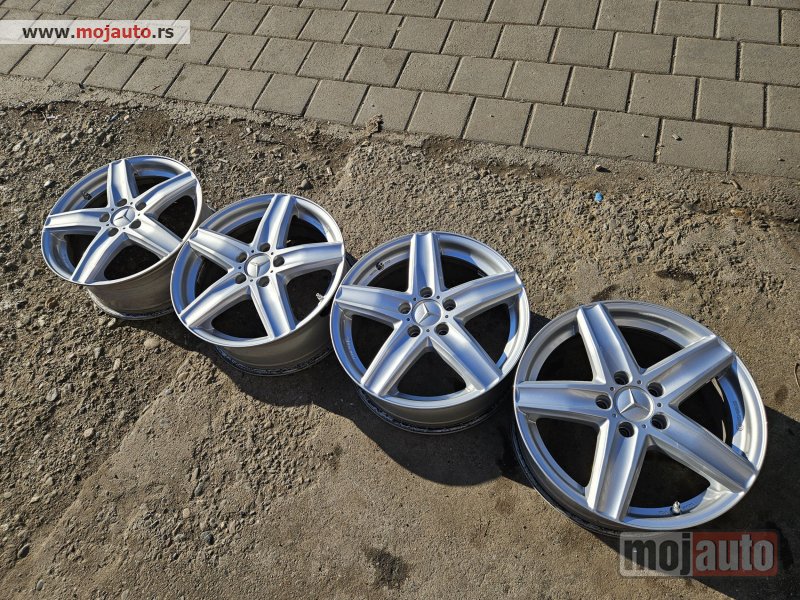 AluFelne 17Coli 5x112 Mercedes kao nove Odlicne