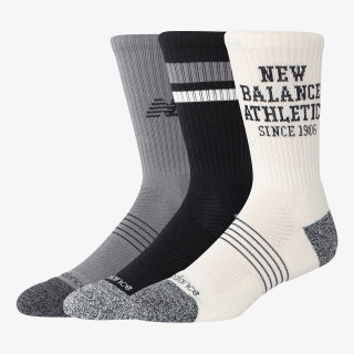 NEW BALANCE Čarape Active Graphic Crew Socks 3 Pack